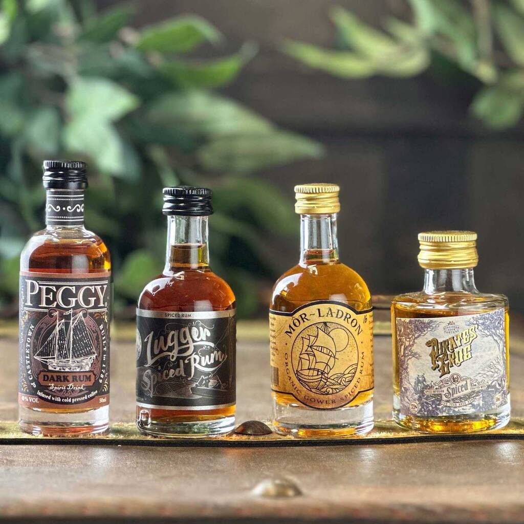 Pirates Rum Taster Set Gift Box One By The Rum Company