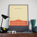 Washington Dc Poster. The White House Poster. Print By Jack's Posters ...