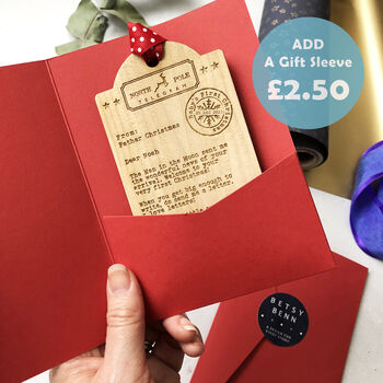 Bespoke Baby's First Christmas Wooden Tag Decoration By Betsy Benn ...