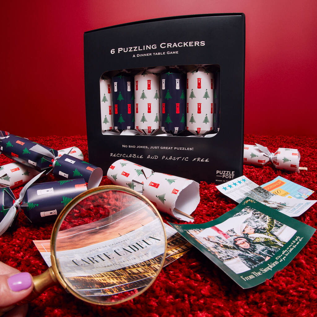 Escape Room Puzzle Christmas Crackers By Puzzle Post UK ...