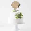 Personalised Art Deco Wedding Cake Topper By Sophia Victoria Joy ...