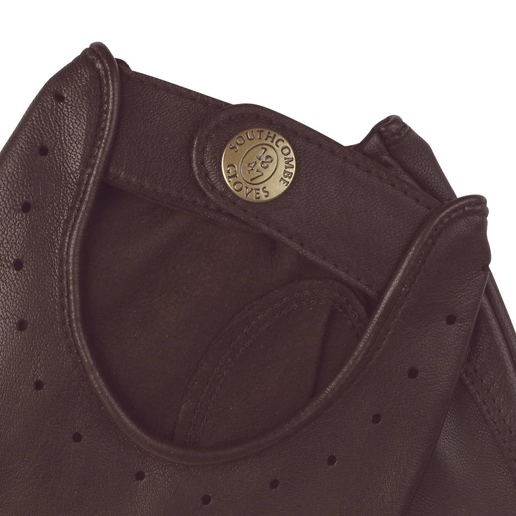 Cooper. Men's Classic Leather Driving Gloves By Southcombe Gloves ...
