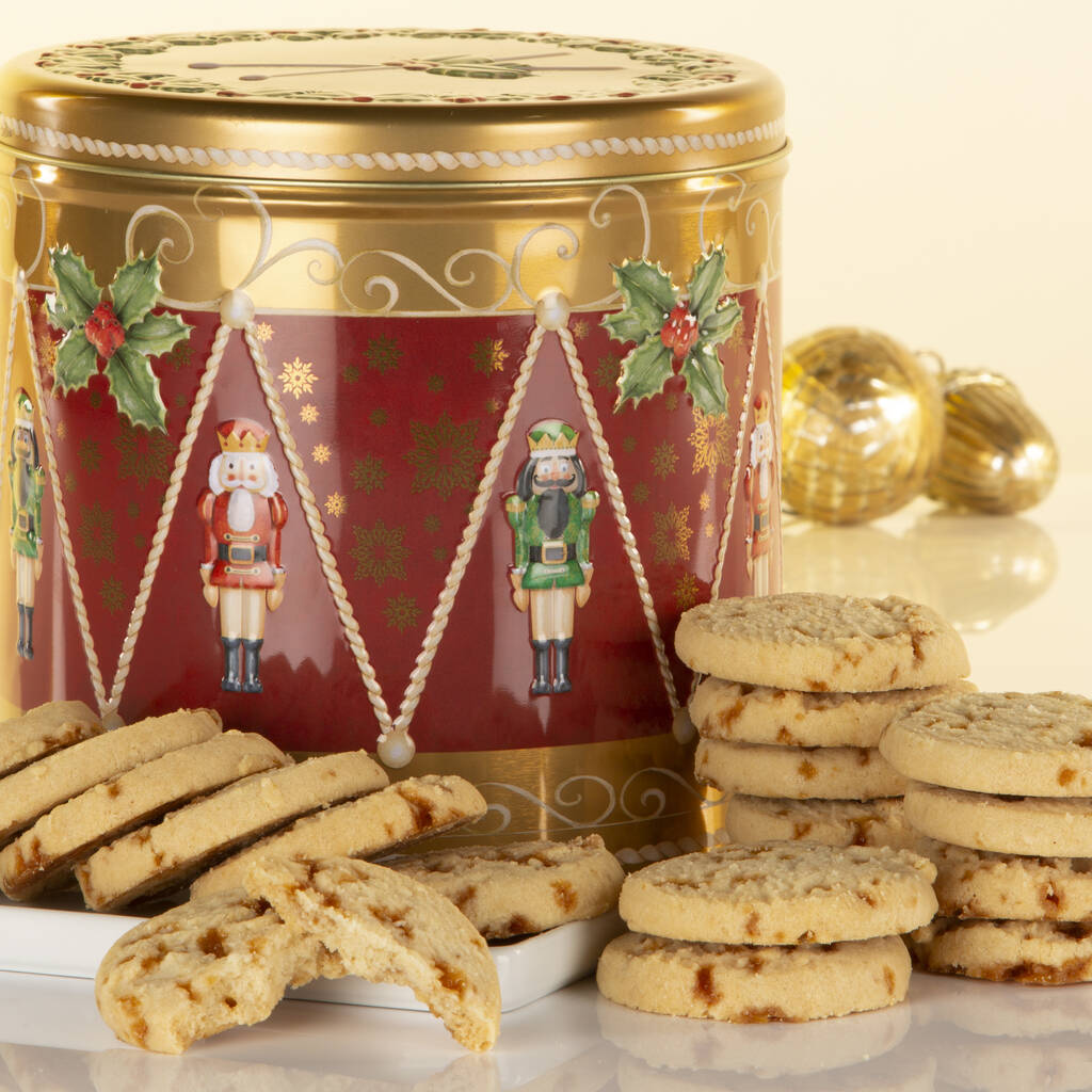 Christmas Biscuit Gift Tin By Virginia Hayward | notonthehighstreet.com