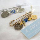 personalised wedding bridal pin by oh so cherished | notonthehighstreet.com