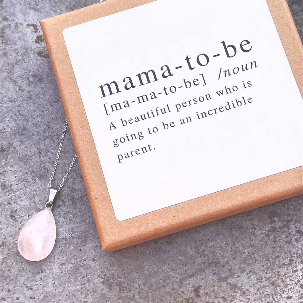 Mama To Be Necklace Pregnancy Gift Set By Bowerbox | notonthehighstreet.com