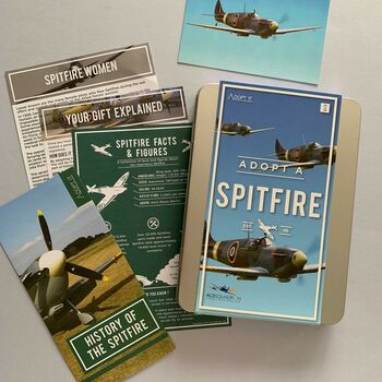Adopt A Spitfire Gift Box By Nest | notonthehighstreet.com
