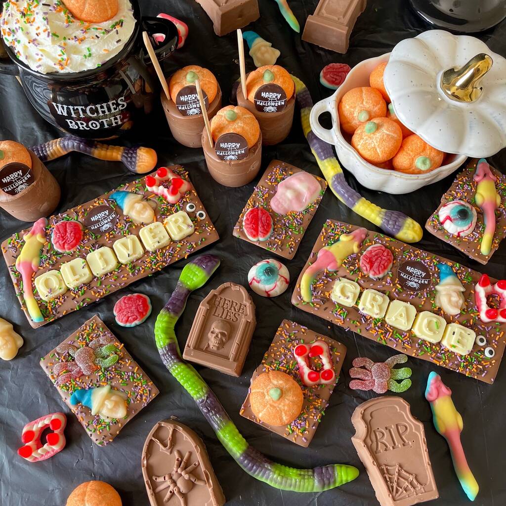 Halloween Chocolate Bar By Choc Til You Drop | notonthehighstreet.com
