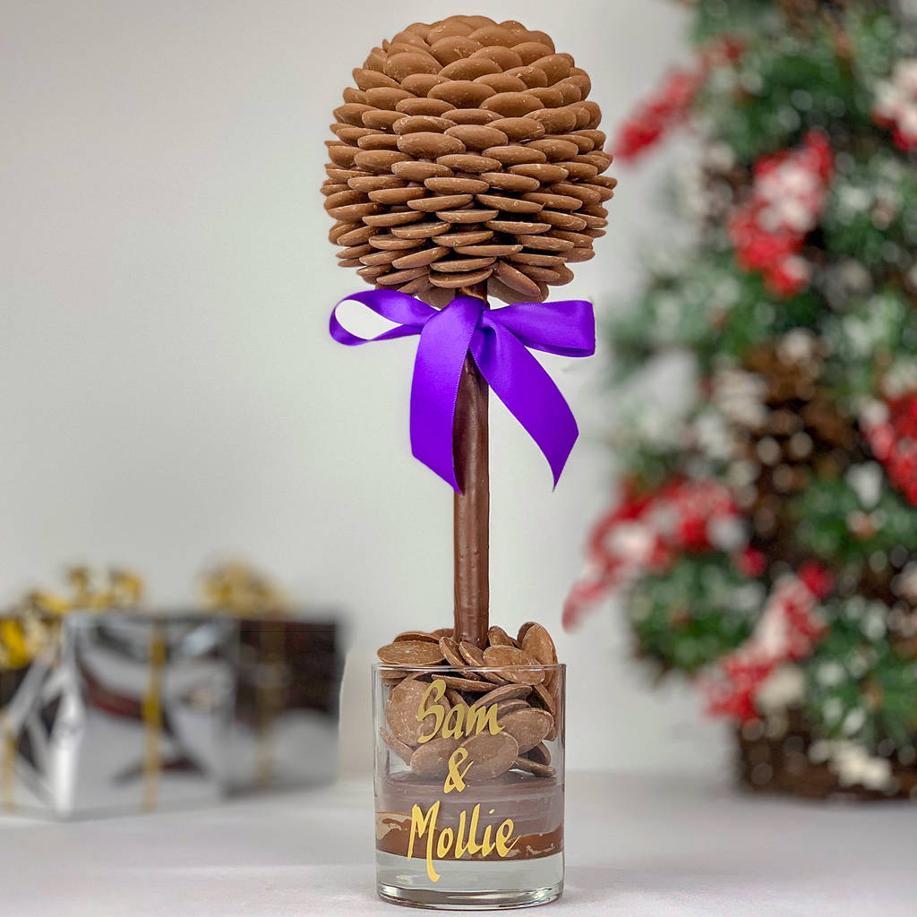 a chocolate tree with cadbury chocolate buttons by sweet trees ...