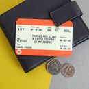 Personalised 'thank You Teacher' Train Ticket Keepsake By Of Life ...