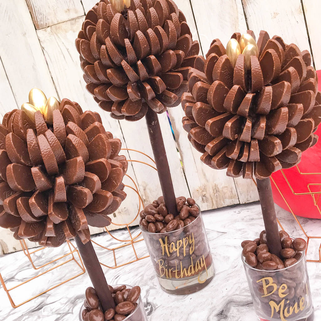 mini terry's chocolate orange tree by sweet trees | notonthehighstreet.com