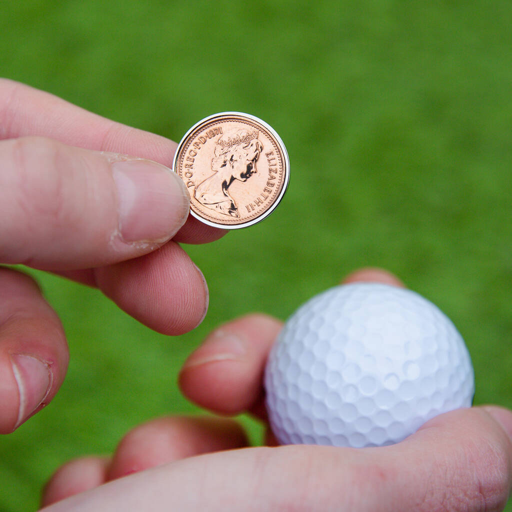 Lucky Penny Coin Golf Marker 1971 To 2005 By Ellie Ellie ...