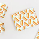 personalised hot dog wrapping paper by abigail warner ...
