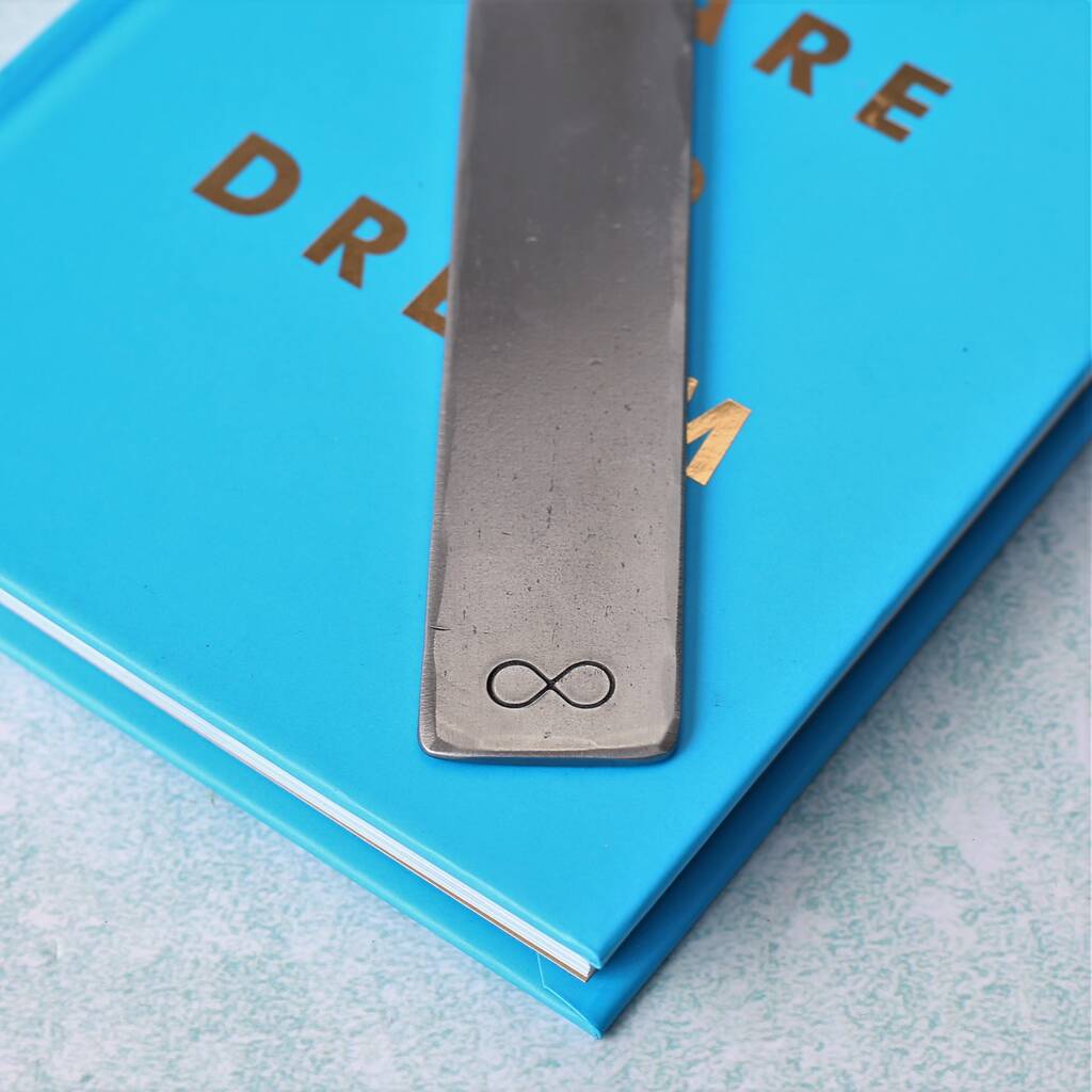 6th Anniversary Classic Iron Scroll Metal Bookmark By Coach House Forge