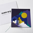 Handmade Scenery Paperart Zine Card By Toothpic Nations ...