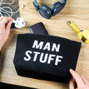Man Stuff Wash Bag By Rock On Ruby | notonthehighstreet.com