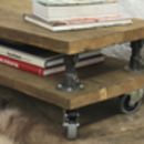 Cassie Reclaimed Scaffolding Board Coffee Table By Urban Grain ...