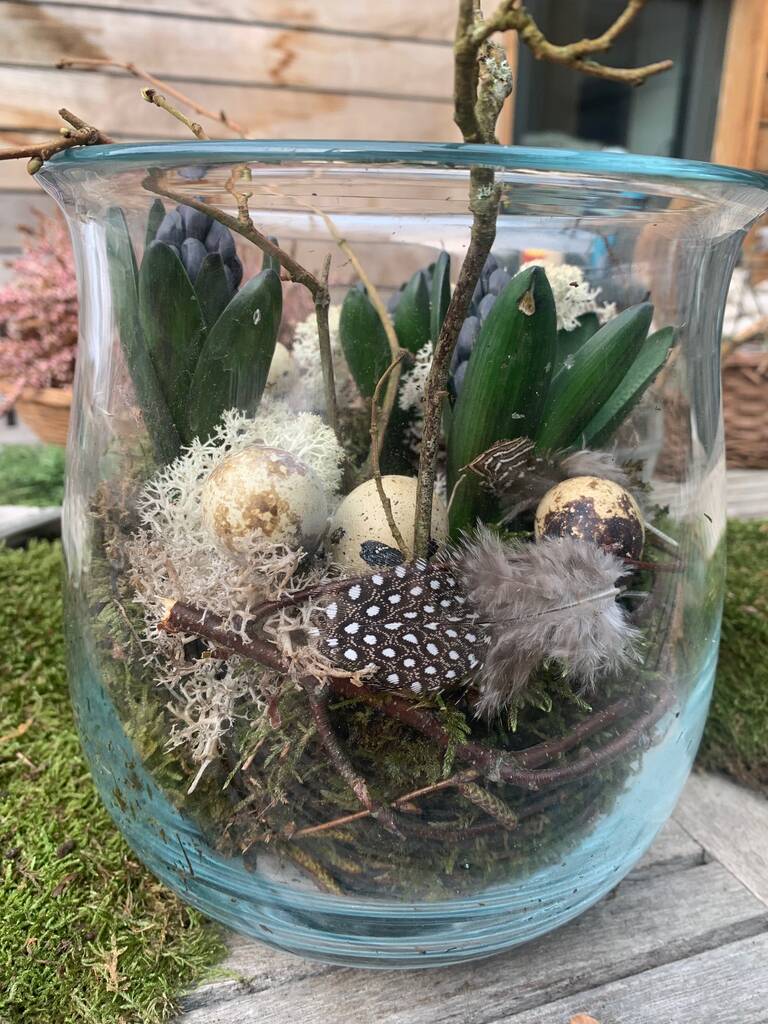 Natural Spring Floristry Display And Crafts Box Easter By The Danes ...