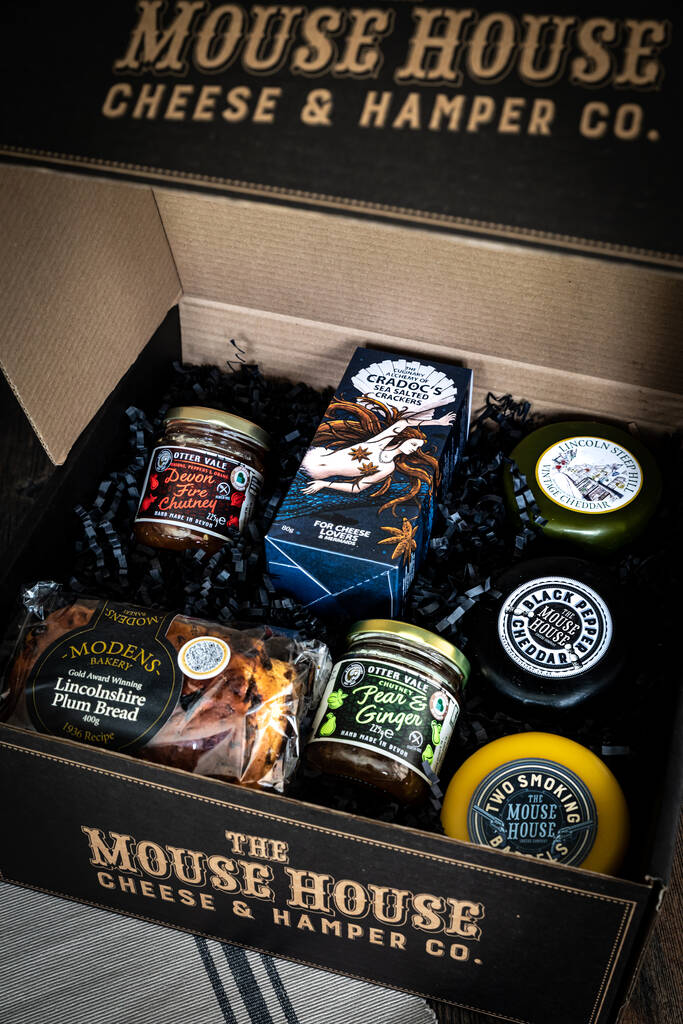Cheese And Chutney Hamper By The Mouse House Cheese Co By The Mouse ...