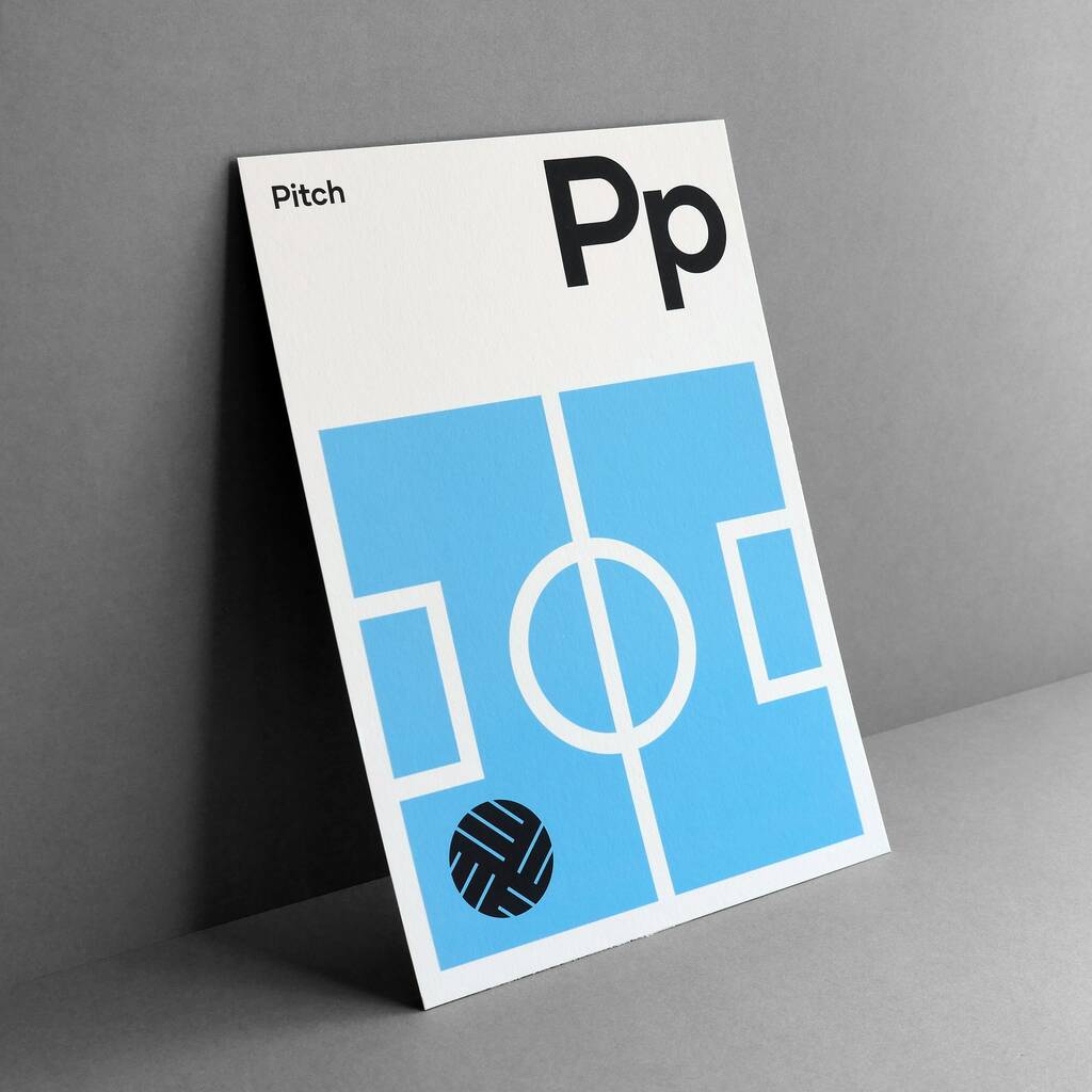 Football Pitch, Bold Prints For Kids And Cool Spaces By Dinkit ...