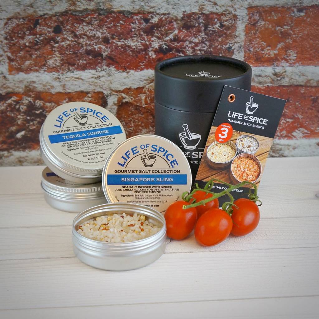 mini gourmet salts gift collection by life of spice ...