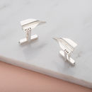 Personalised Paper Plane Cufflinks By Posh Totty Designs ...