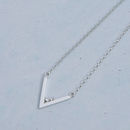 chevron necklace by elizabeth designs | notonthehighstreet.com