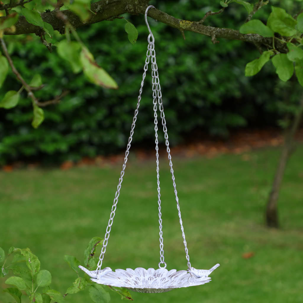 Personalised Garden Flower Bird Dish By Dibor | notonthehighstreet.com