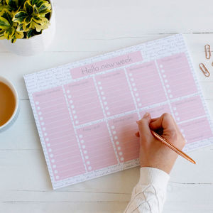 To Do List Pads, Books and Stationery | notonthehighstreet.com