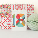 Mini Number Eighteen Card By Kali Stileman Publishing ...
