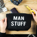 Man Stuff Wash Bag By Rock On Ruby | notonthehighstreet.com