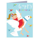 Mini Glittery Dove Birthday Card By Kali Stileman Publishing ...
