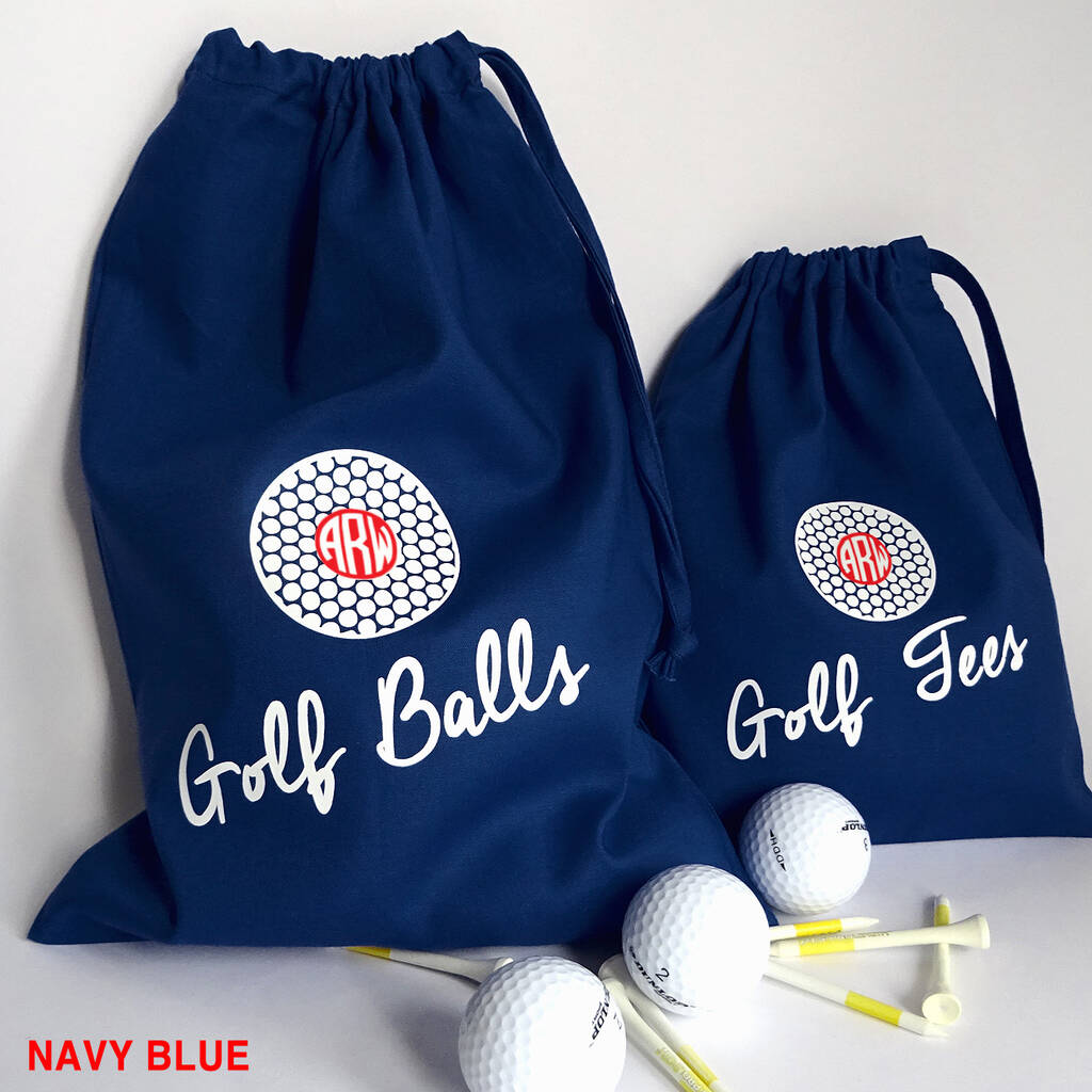 Personalised Golf Tee Bag By Frozen Fire | notonthehighstreet.com