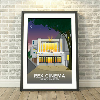 The Rex Cinema, Berkhamsted, Hertfordshire Print By Tabitha Mary ...