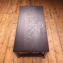Sleek Steel Industrial Style Coffee Table By Cosy Wood ...