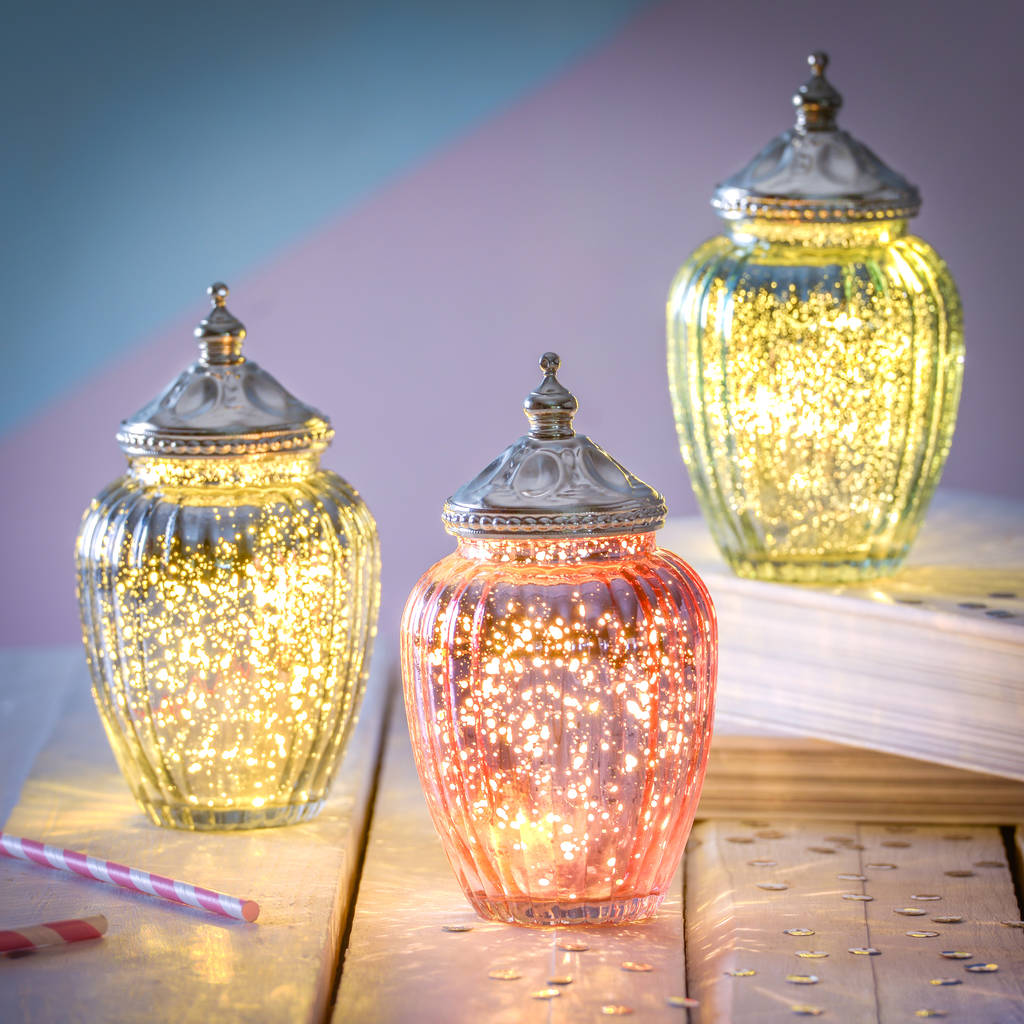 sparkle led jar with ornate lid by thelittleboysroom ...