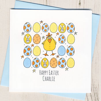 Personalised Easter Chick Card By Eggbert & Daisy | notonthehighstreet.com