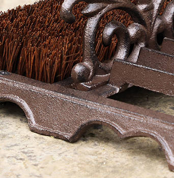 Gardener's Cast Iron Boot Scraper With Brush By Dibor ...