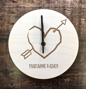 Personalised Clocks | notonthehighstreet.com