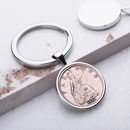 Farthing Year Coin Keyring 1920 To 1956 By Ellie Ellie ...