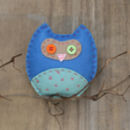Little Owl Sewing Kit By Clara | notonthehighstreet.com