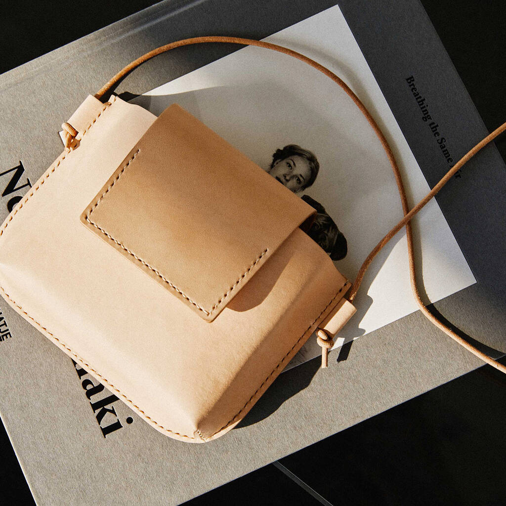 Leather Small Bag Diy Craft Kit By Artisans | notonthehighstreet.com