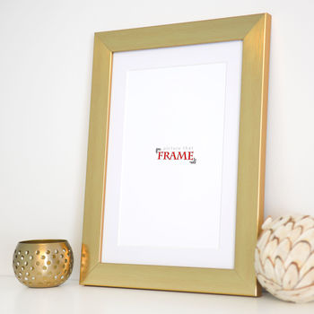 A4 Gold Frame By Picture That Frame | notonthehighstreet.com