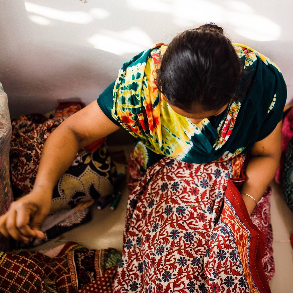 Medium Zero Waste Upcycled Sari Gift Wrap By Shakti.Ism ...