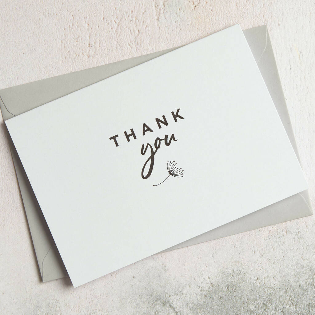 'thank You' Letterbox Gift Set By Letterbox Gifts | notonthehighstreet.com