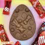 Easter Egg Chocolate Slab By Choc Til You Drop | notonthehighstreet.com