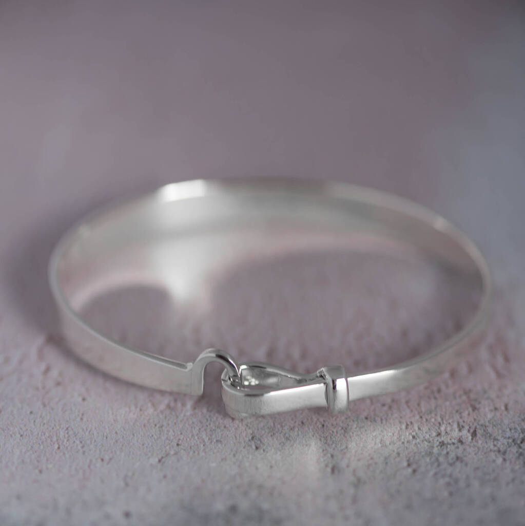 Personalised Sterling Silver Bangle That Opens By Mon Bijoux Jewellery ...