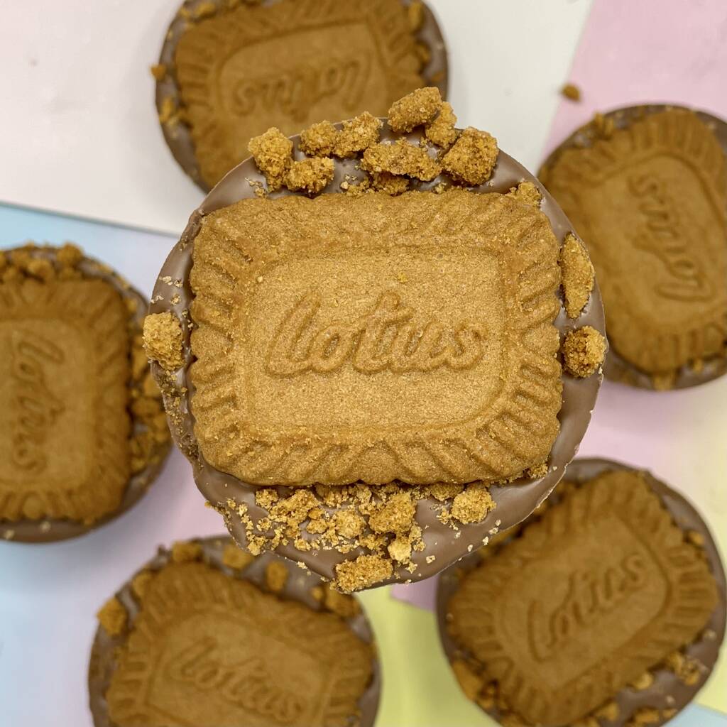 Lotus Biscoff Chocolate Cup By Choc Til You Drop | notonthehighstreet.com