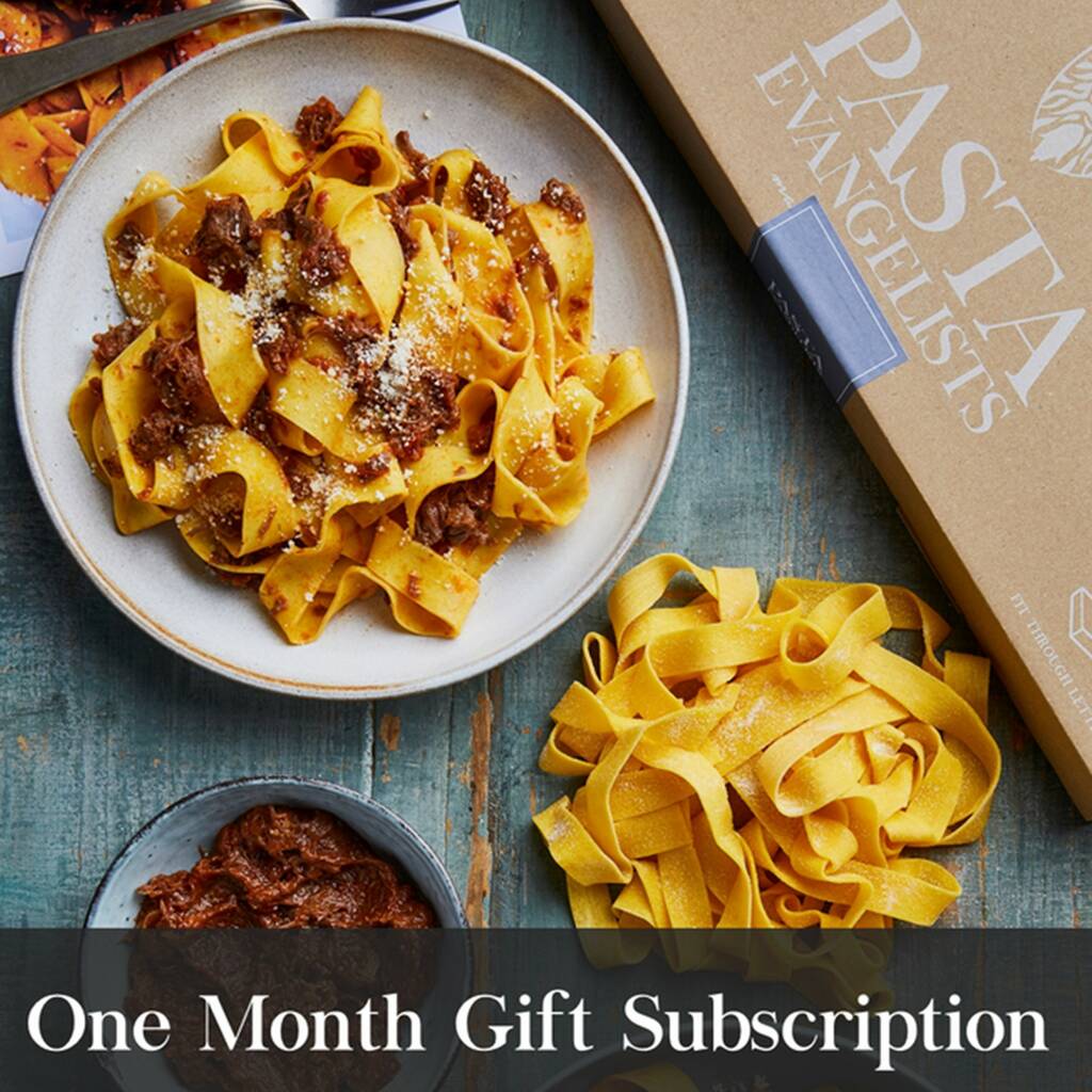 one month of fresh pasta | gift subscription by pasta evangelists ...