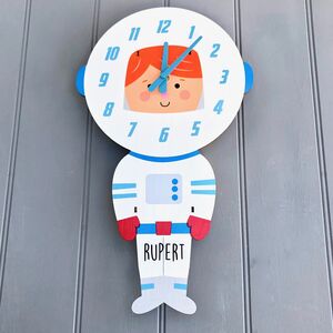 Kid's Clocks | Personalised Nursery Wall Clocks | notonthehighstreet.com