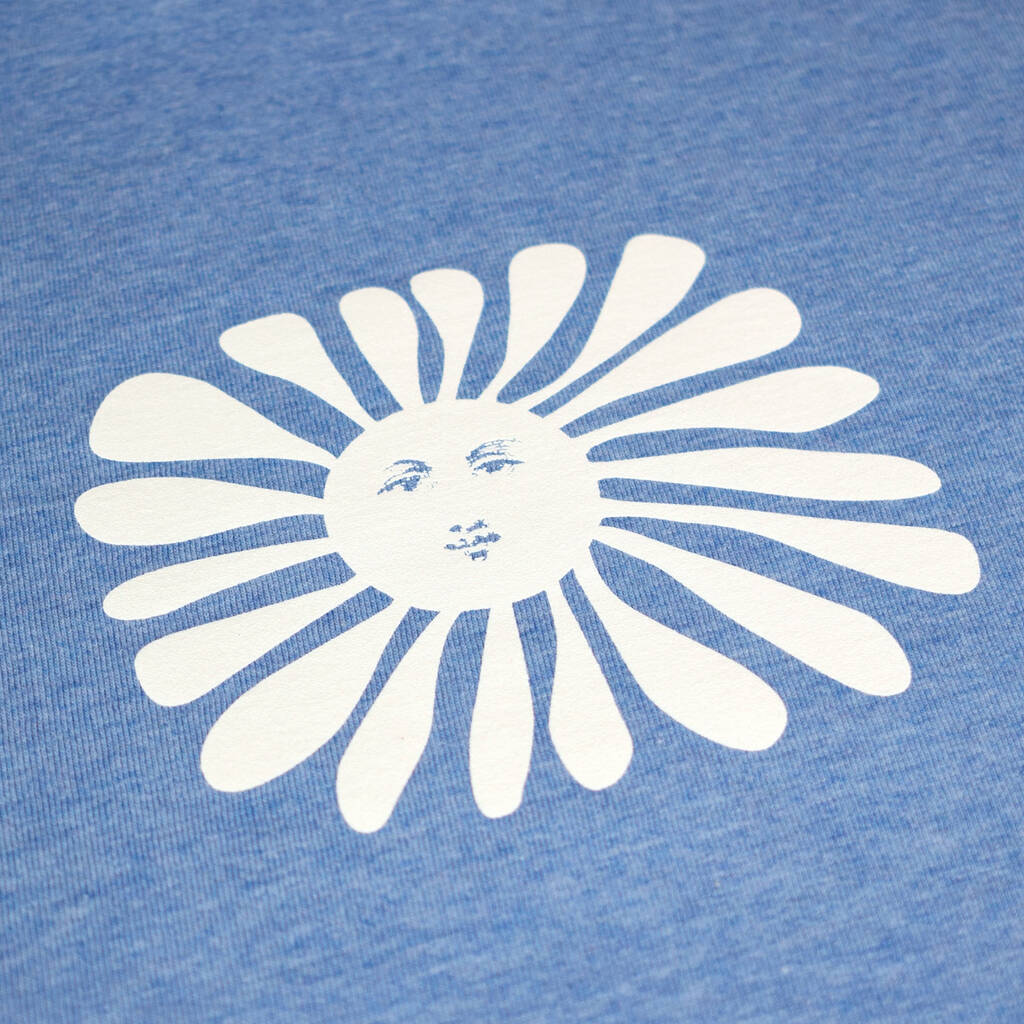 Sol Sun Graphic Blue T Shirt By T Lab | notonthehighstreet.com